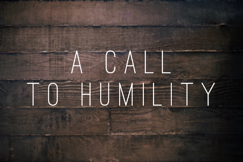 A Call to Humility - Radical Mentoring