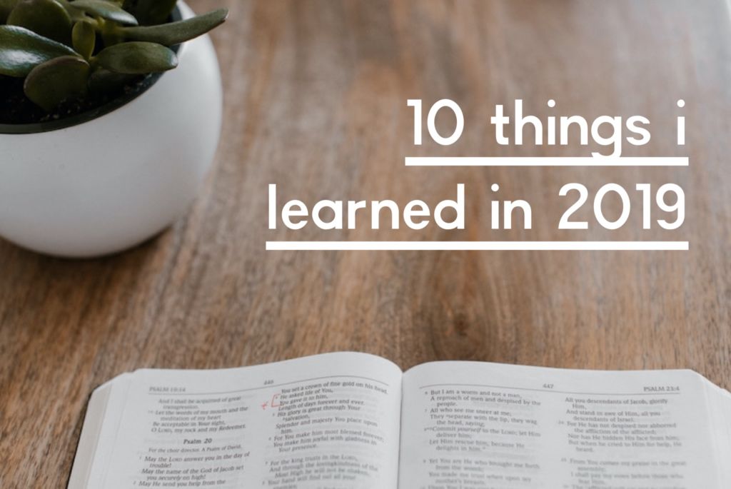 10 Things I Learned in 2019 - Radical Mentoring